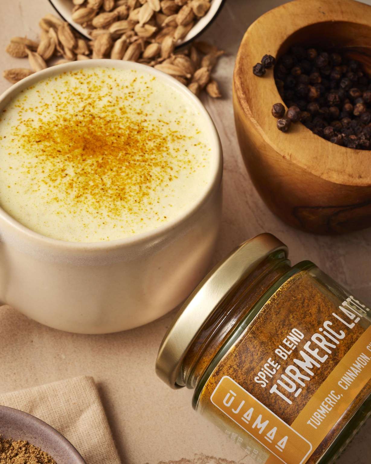 Turmeric Latte - UJAMAA Spice - Single Origin Zanzibar Spices